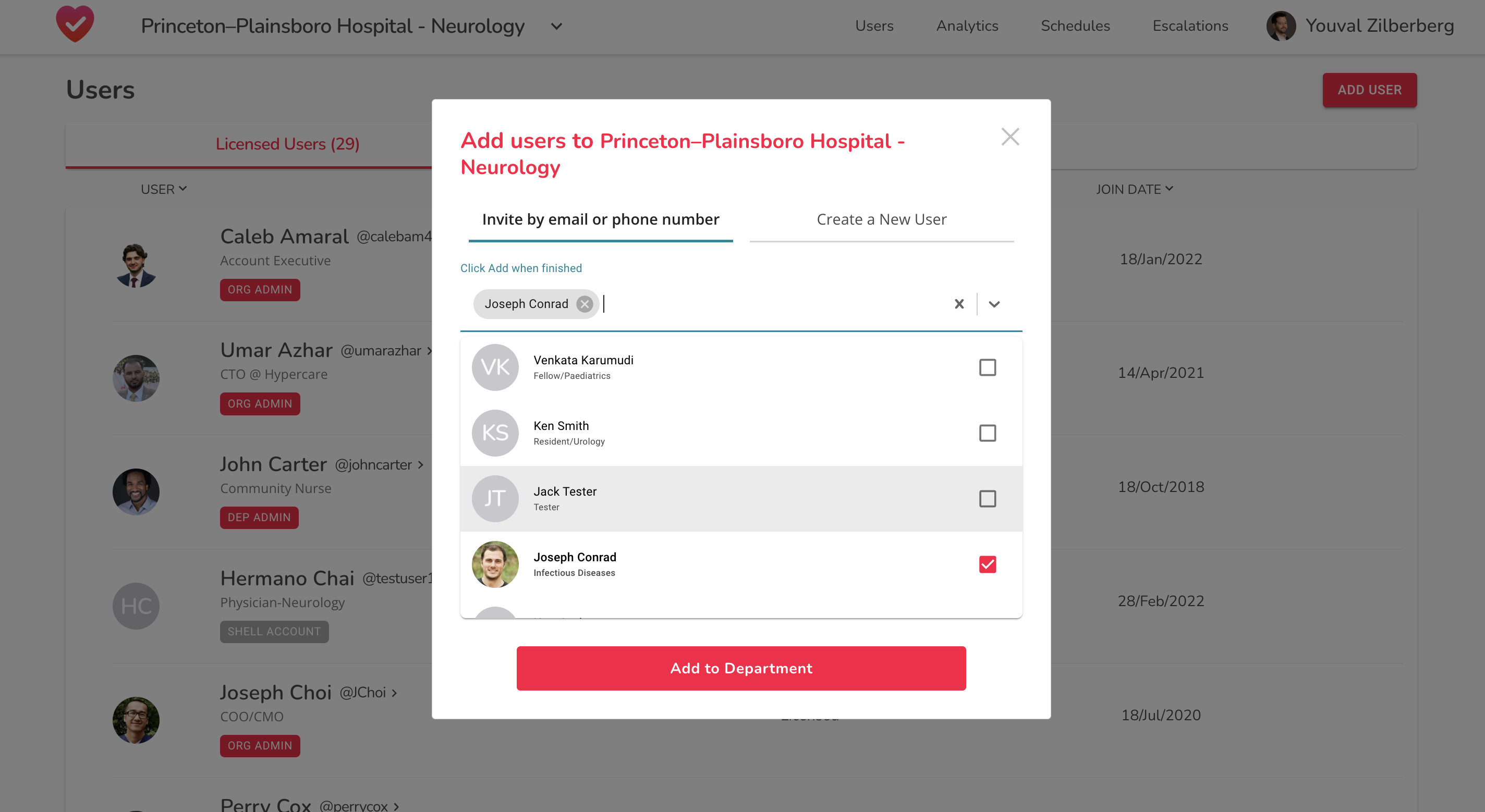 Viewing and Editing On-Call Schedules – Hypercare (EN)