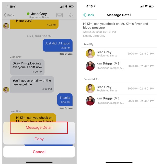 How do I ensure that my messages are received and acknowledged ...